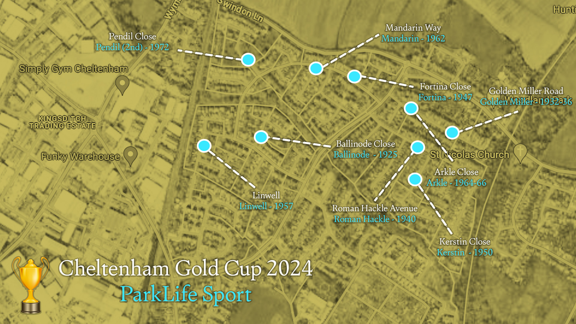Introducing the Cheltenham estate with streets inspired by a host of ...